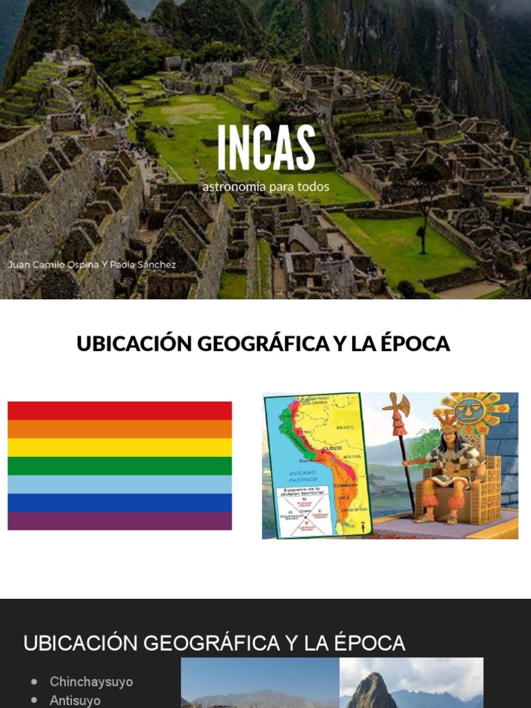 Astronomía - INCAS | PDF | Constelación | Imperio Inca