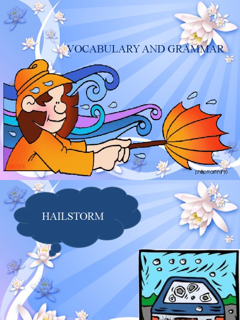 Vocabulary and Grammar Exercises | PDF | Weather
