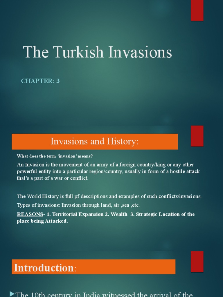 Turkish Invasions | PDF | Unrest