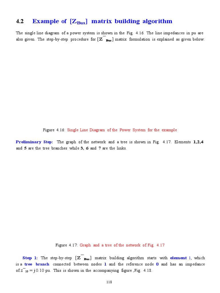 Example of (Z:) Matrix Building Algorithm | PDF | Matrix (Mathematics ...