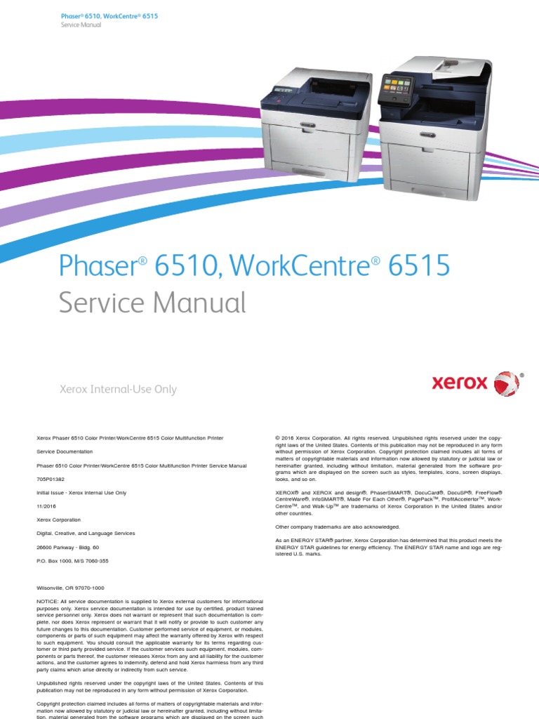 Phaser 6510 wc6515 Service PDF | PDF | Electromagnetic Interference ...