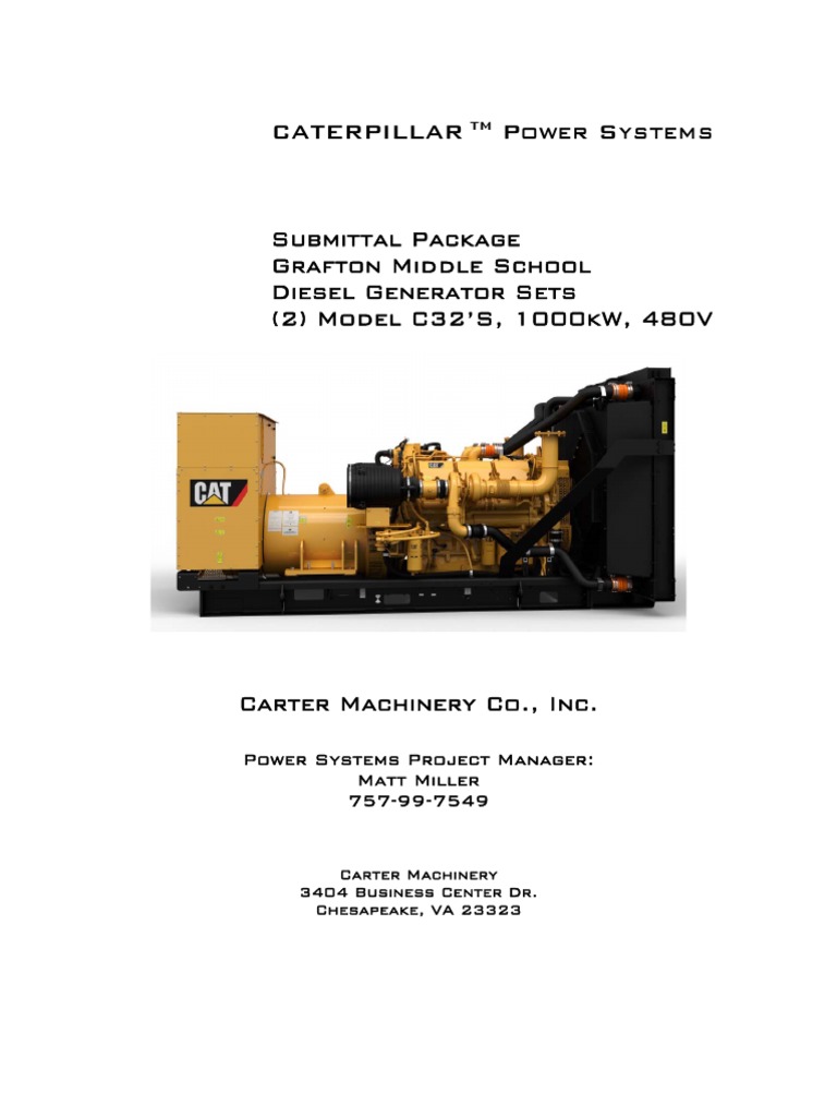 Caterpillar Power Systems | PDF | Electricity | Electrical Engineering