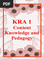 KRA3 - OBJECTIVE 7 To 9 | PDF