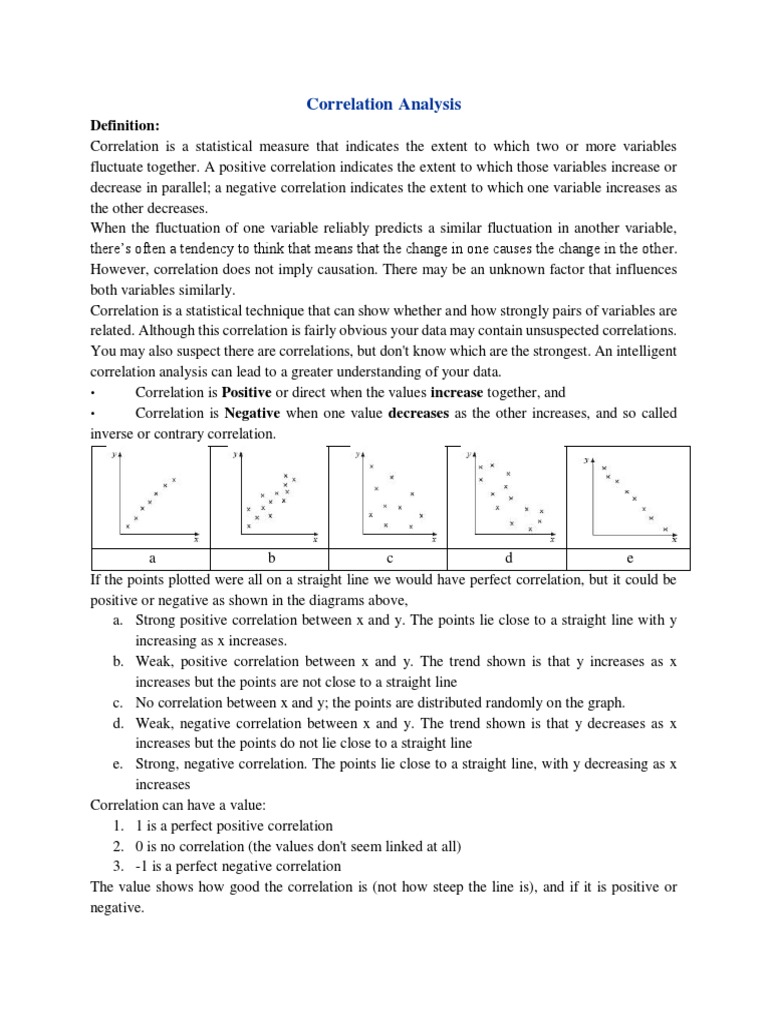 Correlation And Regression Analysis PDF PDF Linear Regression