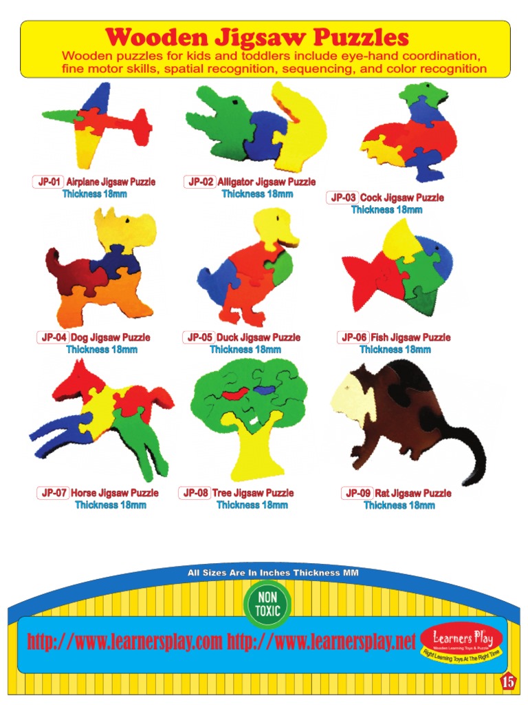 Wooden Jigsaw Puzzles | PDF