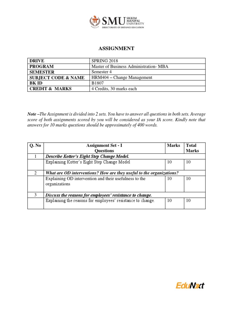 Assignment: Drive Program Semester Subject Code & Name BK Id Credit ...