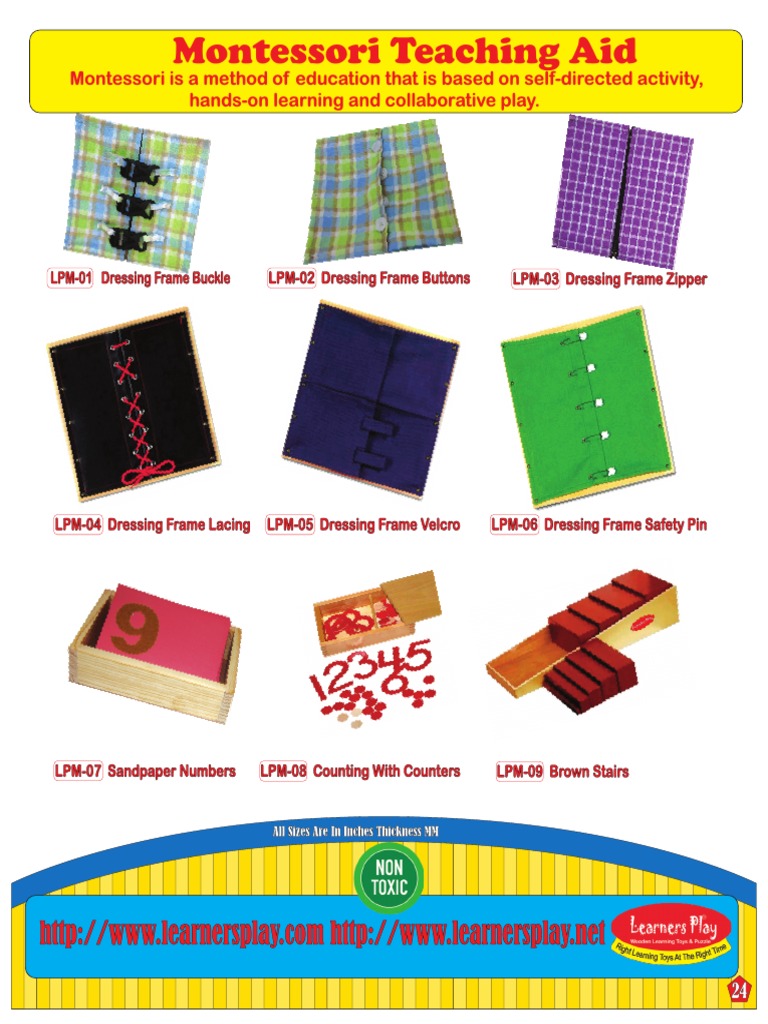 Montessori Teaching Aid | PDF