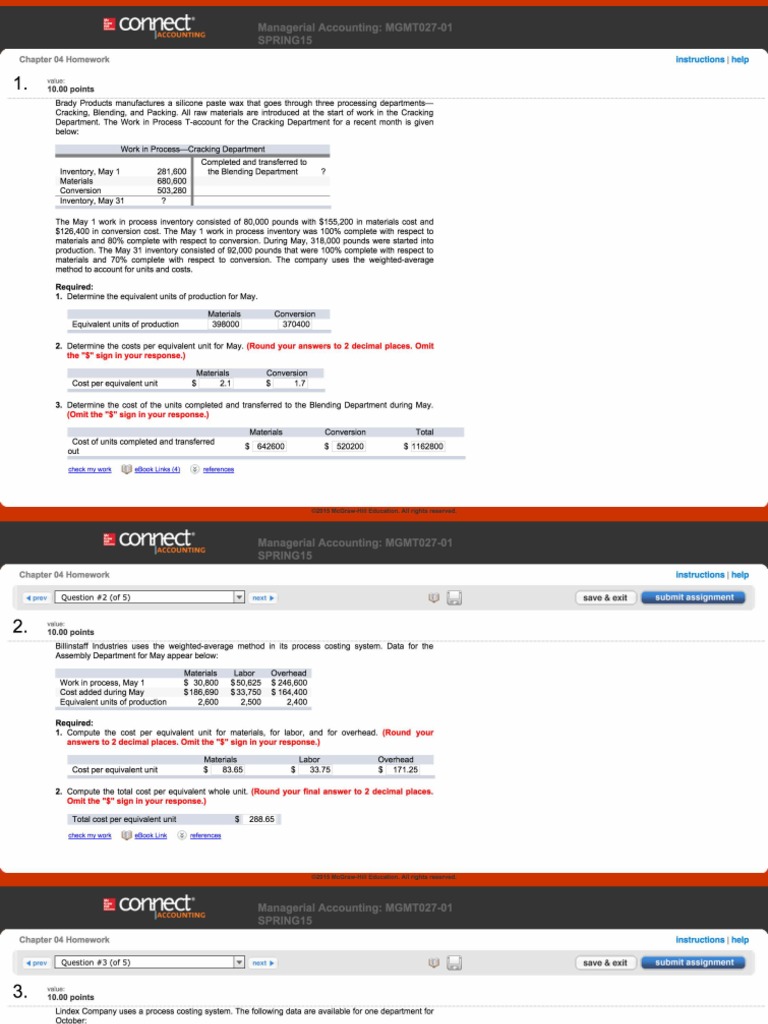 Chapter 04 Homework: 10 00 Points | PDF | Cost Of Goods Sold | Inventory