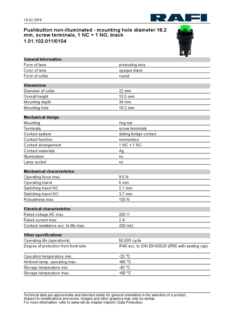 RAFI 1.01.102.011-0104 en PDF | PDF | Equipment | Components