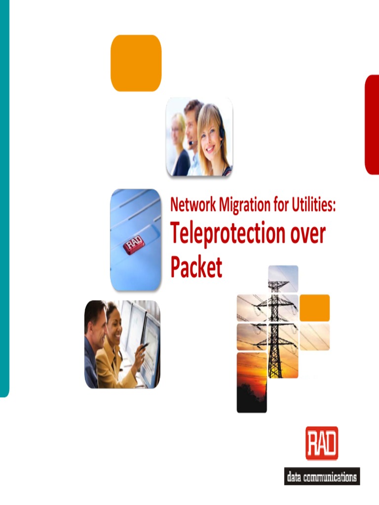 Teleprotection Over Packet Presentation | PDF | Networking Standards | Computer Network