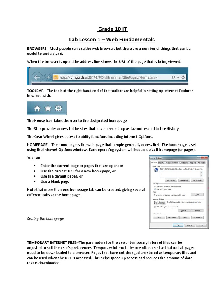 Grade 10 Lab Lesson 1 | PDF