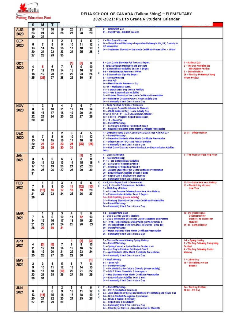Dsce Student Calendar | PDF | Educational Institutions | Schools