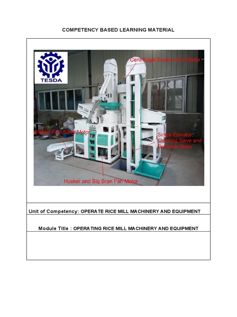 CBLM Rmo Core 6 | PDF | Rice | Belt (Mechanical)
