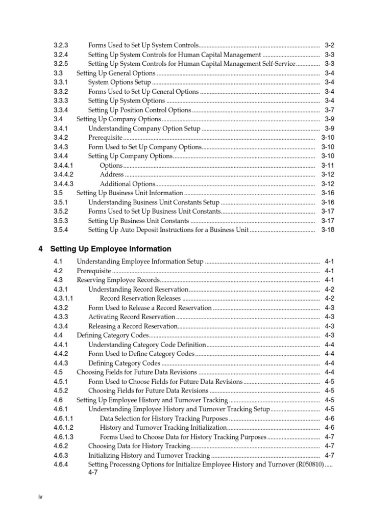 JDE EnterpriseOne HCM 4 | PDF | Computing | Business