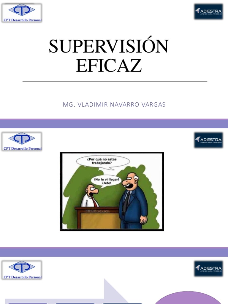 Técnicas y funciones clave de la supervisión efectiva | PDF
