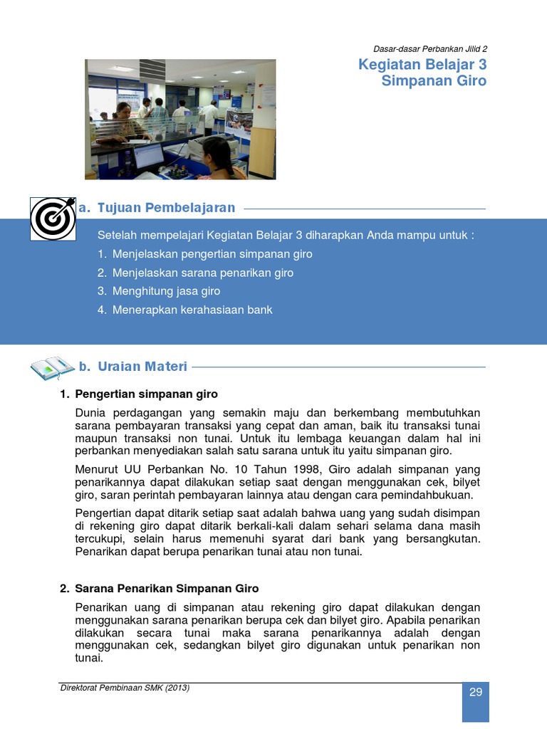 DASAR-DASAR-PERBANKAN - Simpanan Giro | PDF