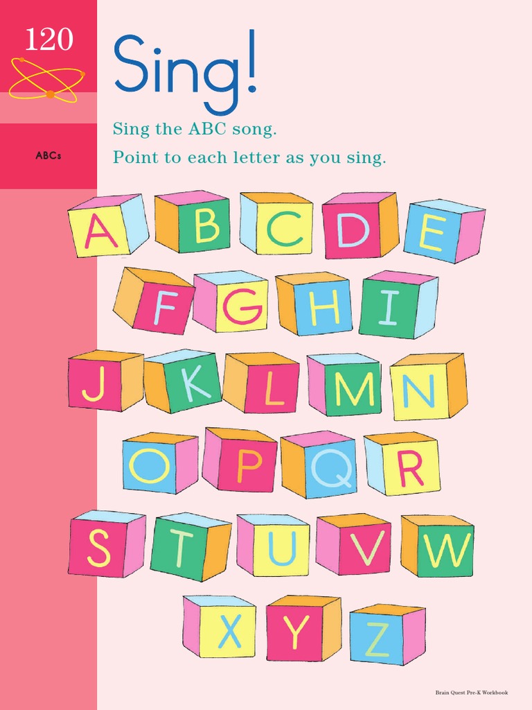 Sing!: Sing The ABC Song. Point To Each Letter As You Sing | Download ...