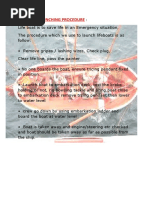 Rescue Boat Launch Guide | PDF | Ships | Brake