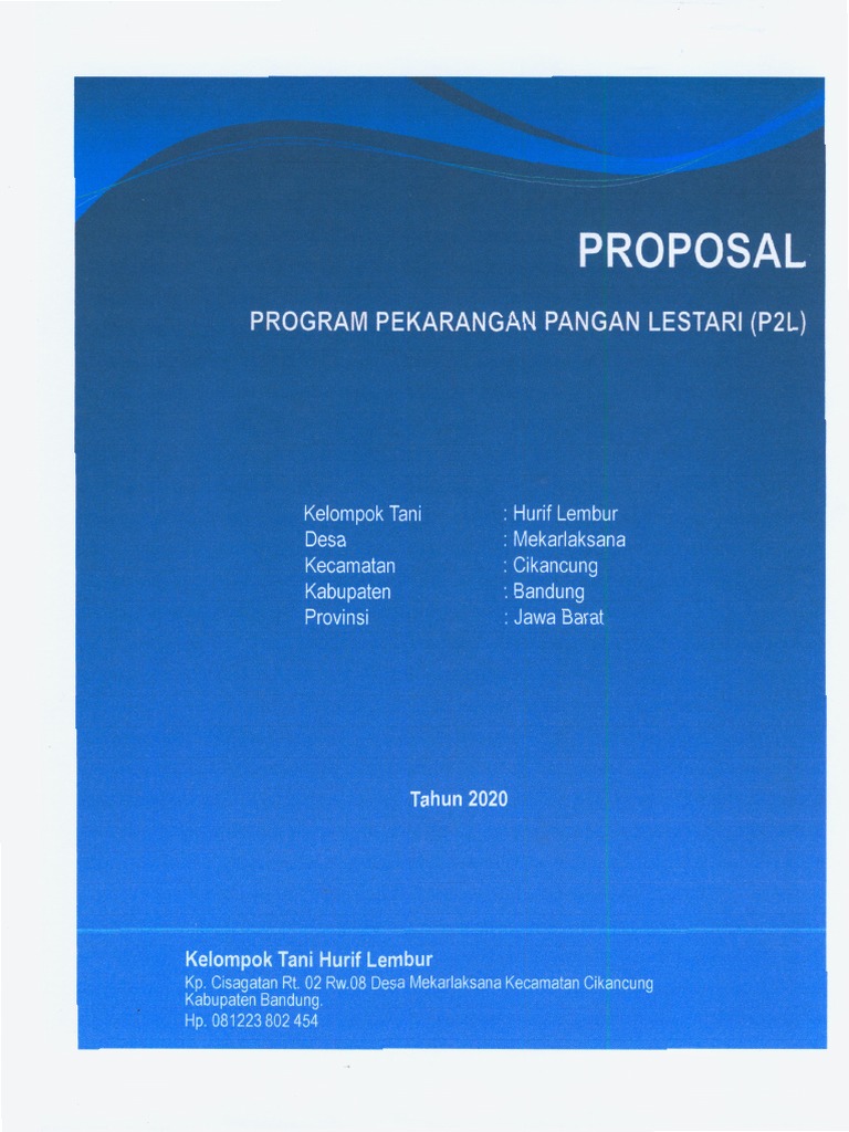 Proposal P2L | PDF