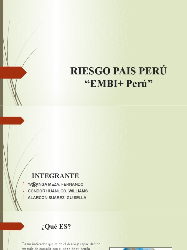 EMBI | PDF | JPMorgan Chase | Bancos