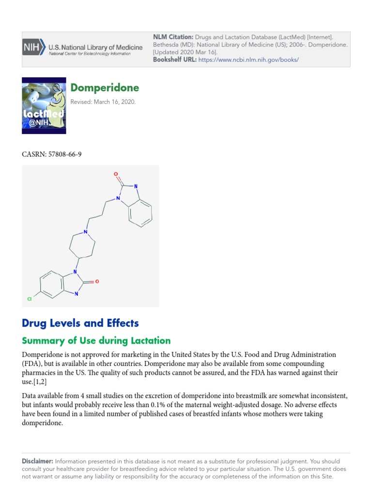 Understanding the Effects and Safety of Domperidone Use During ...
