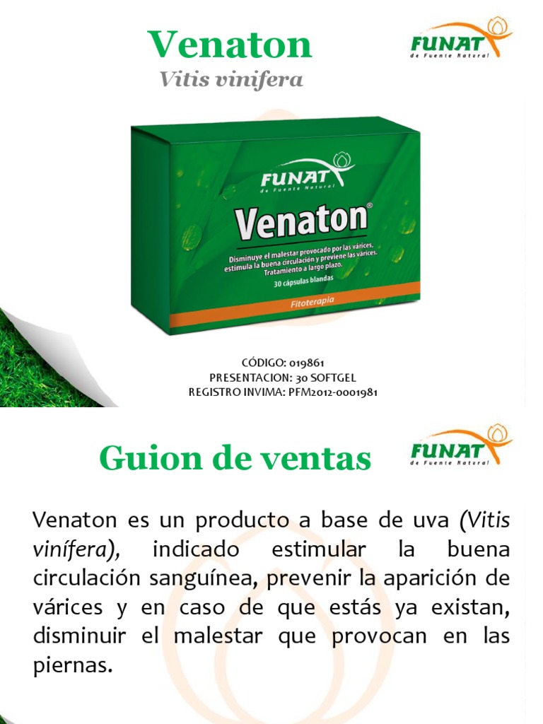 Venaton | PDF | Droga anti-inflamatoria libre de esteroides | Medicina