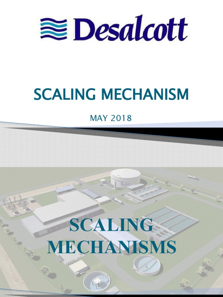 Scaling Mechanism | PDF | Salt (Chemistry) | Membrane