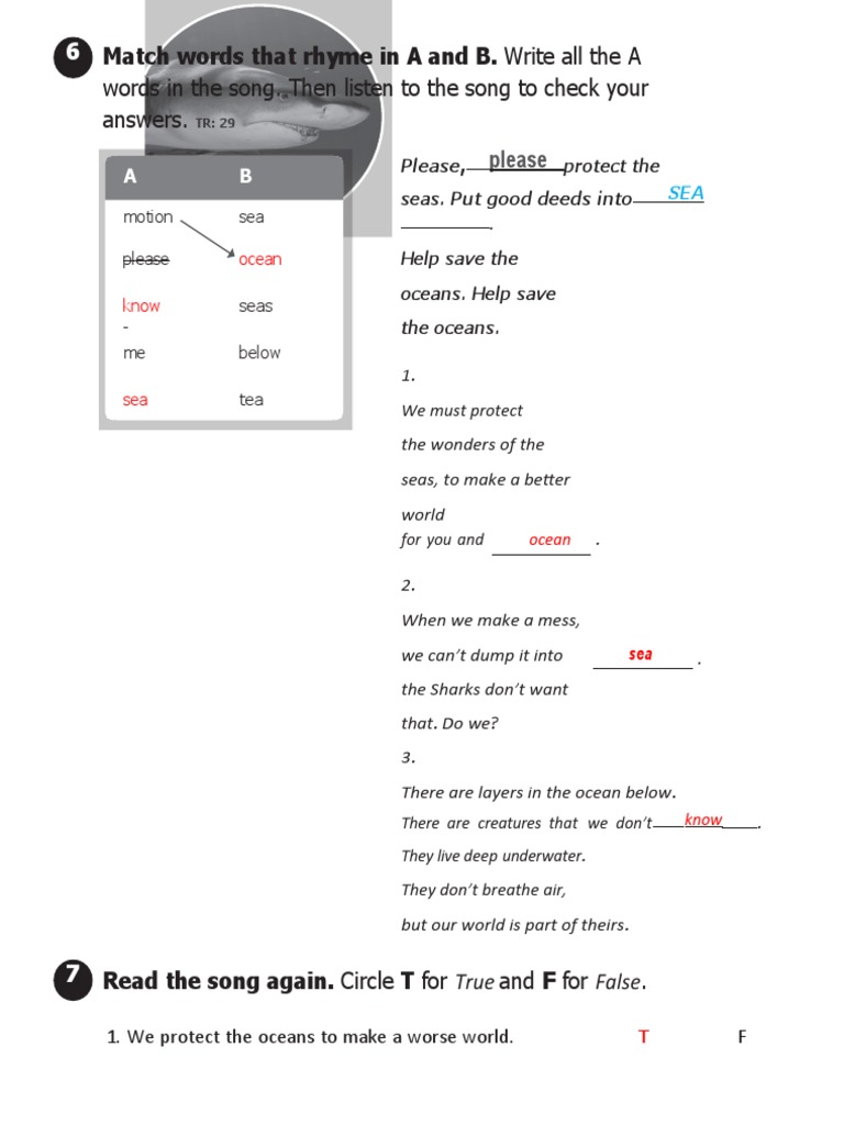 Grammar Homework Tarea 3 Tarea Terminada | PDF | Sea | Nature