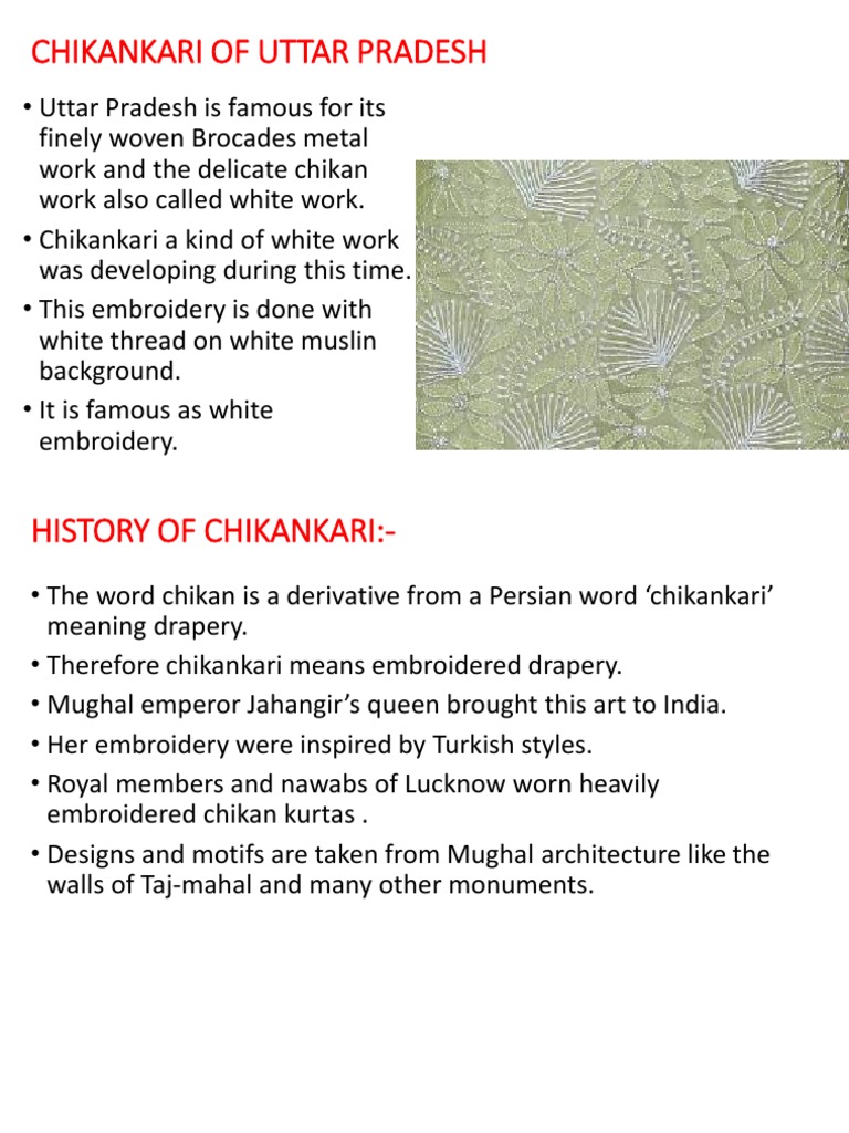 The Intricate Art of Chikankari: A Detailed Exploration of the ...