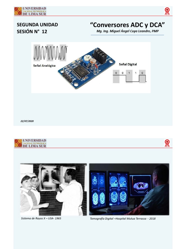 Conversores ADC y DAC: Fundamentos y Aplicaciones | PDF | Señal analoga ...