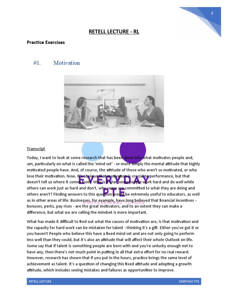 #RL Practice Exercises | PDF | The Prince | Motivation