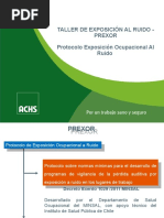 Protocolo Prexor Informe | PDF | ruido