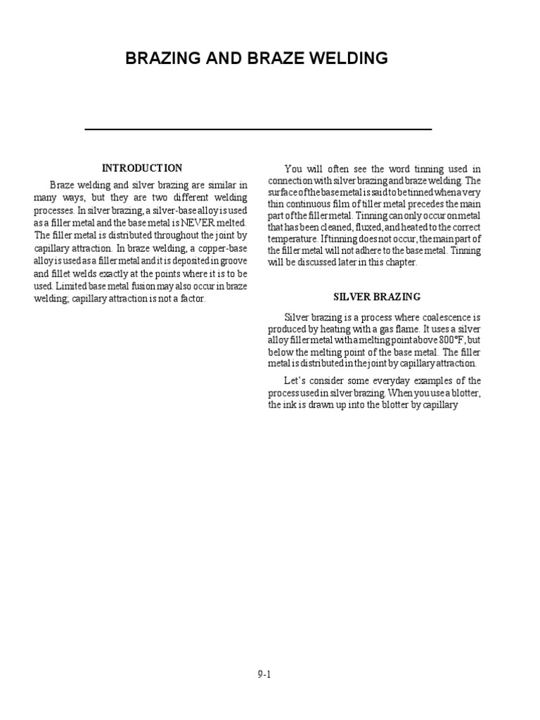 Pipe Brazing Rev.01 | PDF | Soldering | Silver