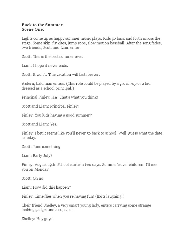 10 Minute Plays For Students | PDF