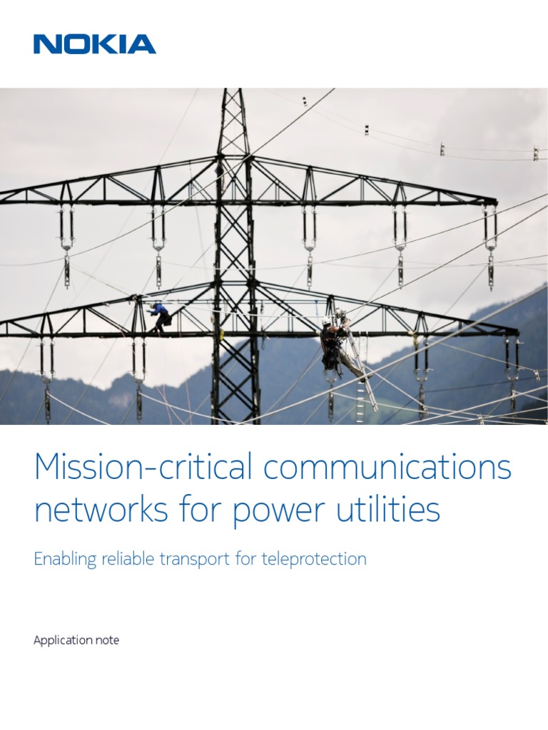 Nokia Mission-Critical Utilities Network Teleprotection Application ...