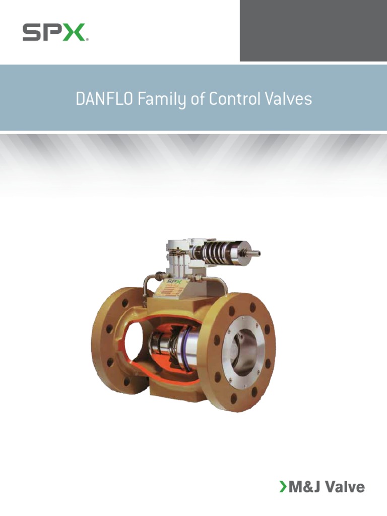 DANFLO Family of Control Valves | PDF | Valve | Machines