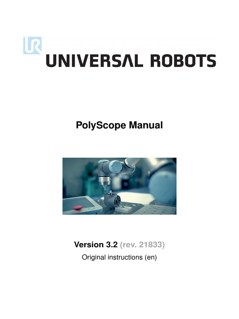 Polyscope Manual: Original Instructions (En) | PDF | Icon (Computing ...