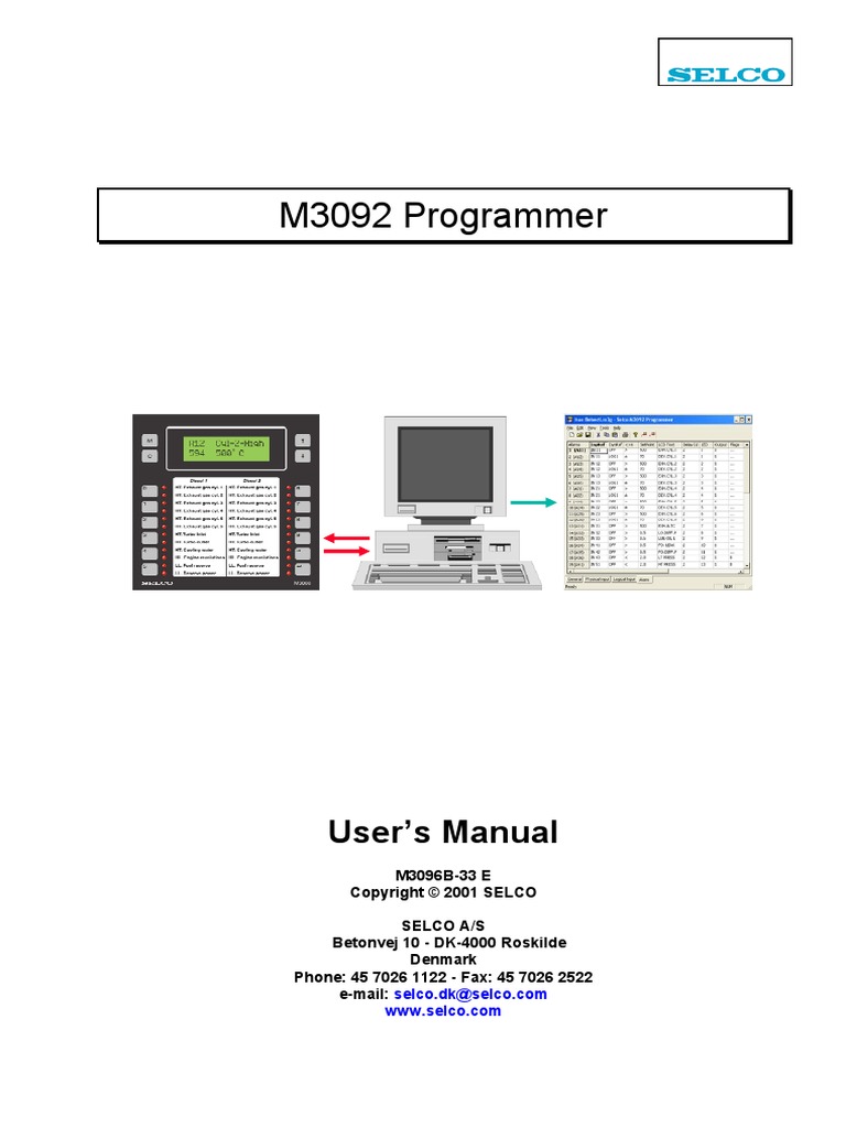 M3092 Manual UK PDF | PDF | Parameter (Computer Programming) | Hysteresis