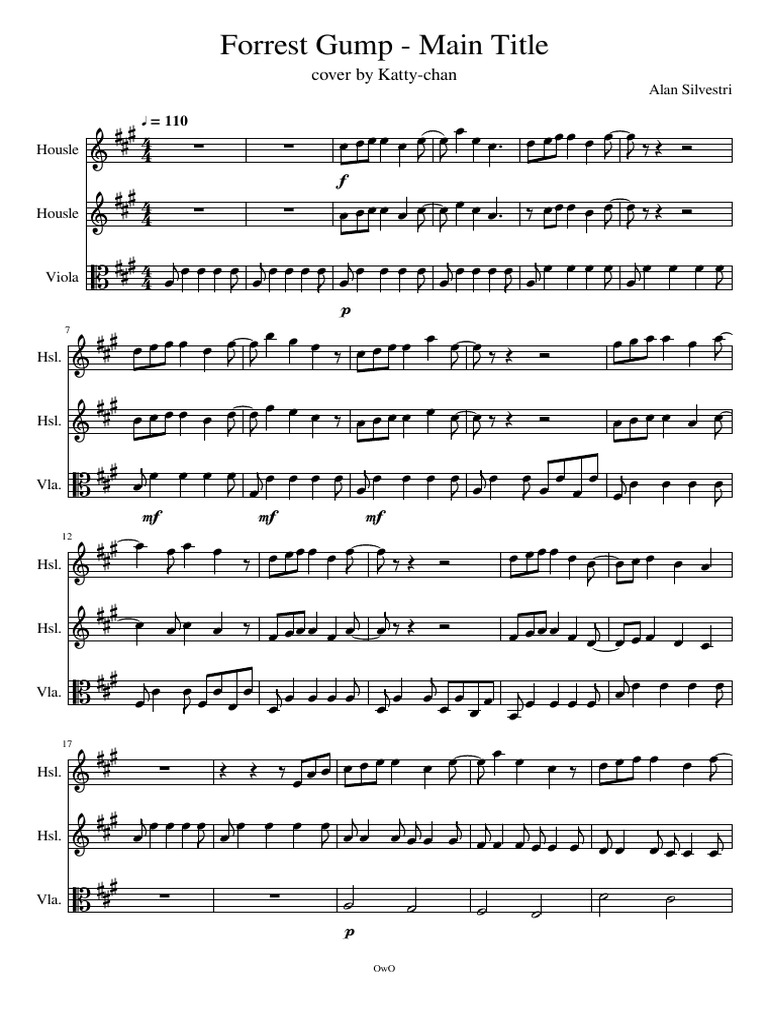 Forrest Gump - Main Title | Download Free PDF | Entertainment (General)
