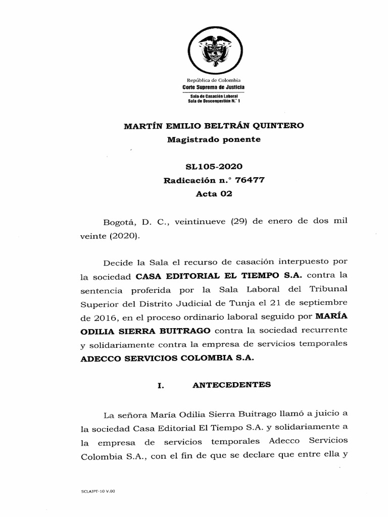 SL105 2020 | PDF