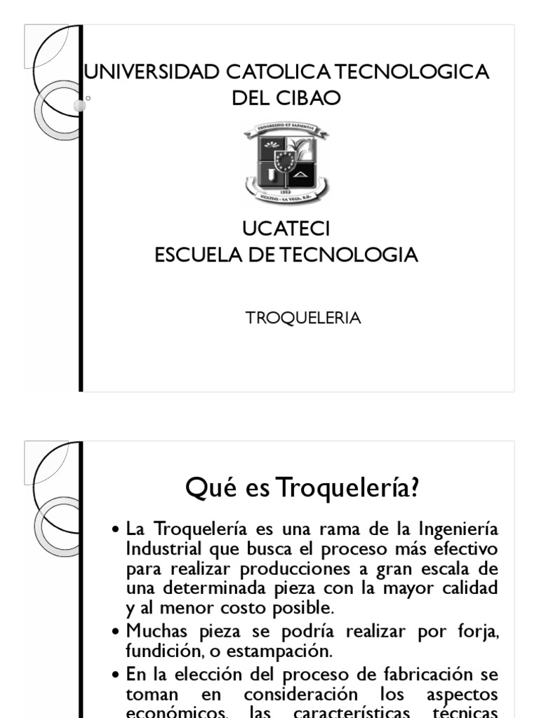 Introducción a la Troquelería y Troqueles | PDF | Naturaleza