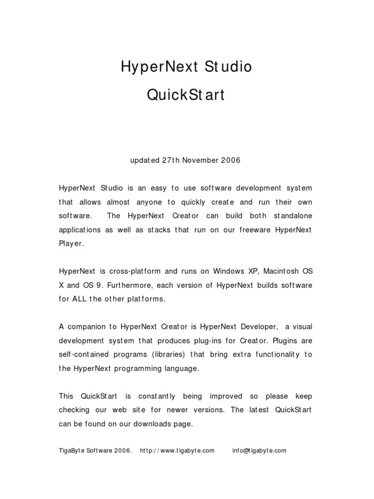 Quickstart Pdf Pdf Cross Platform Software Variable Computer Science