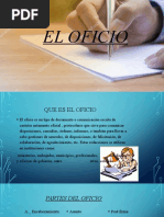 Las Partes Del Oficio y Ejemplo Del Oficio | PDF | Maestros | Comunicación