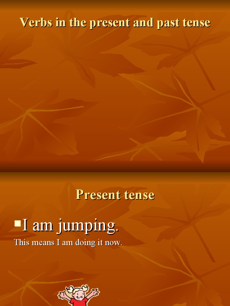 Present and Past Tense Verbs Guide | PDF