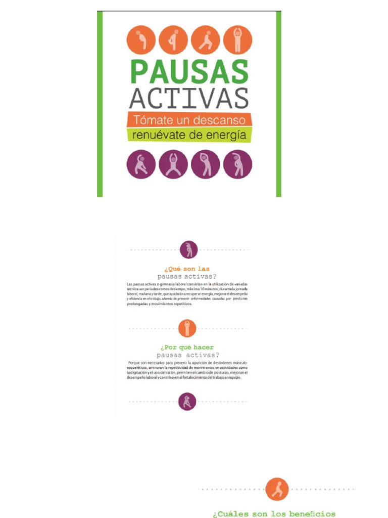 Manual de Pausas Activas | PDF