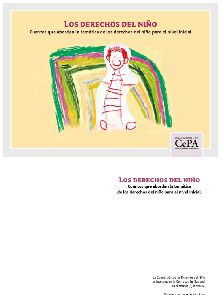 Cuentos Sobre Los Derechos Del Niño Pdf Arboles Maestros