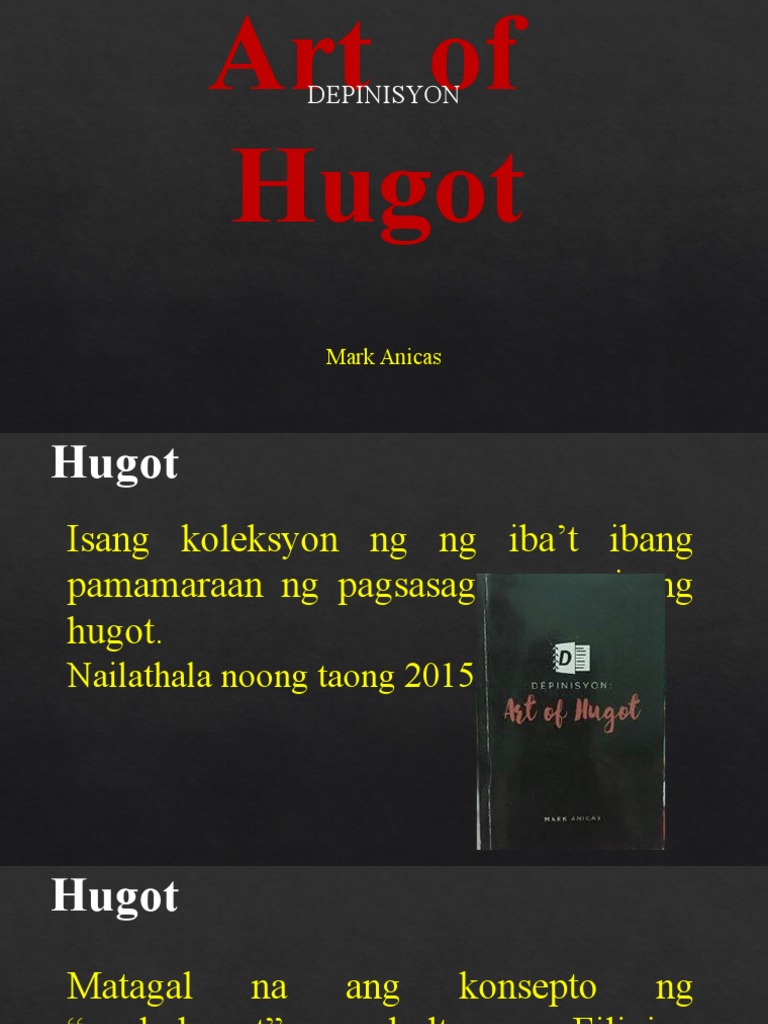 Art of Hugot | PDF