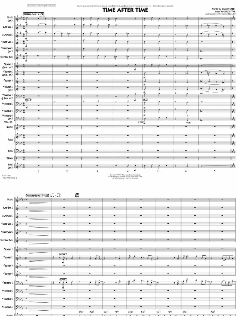 Time After Time Band | PDF