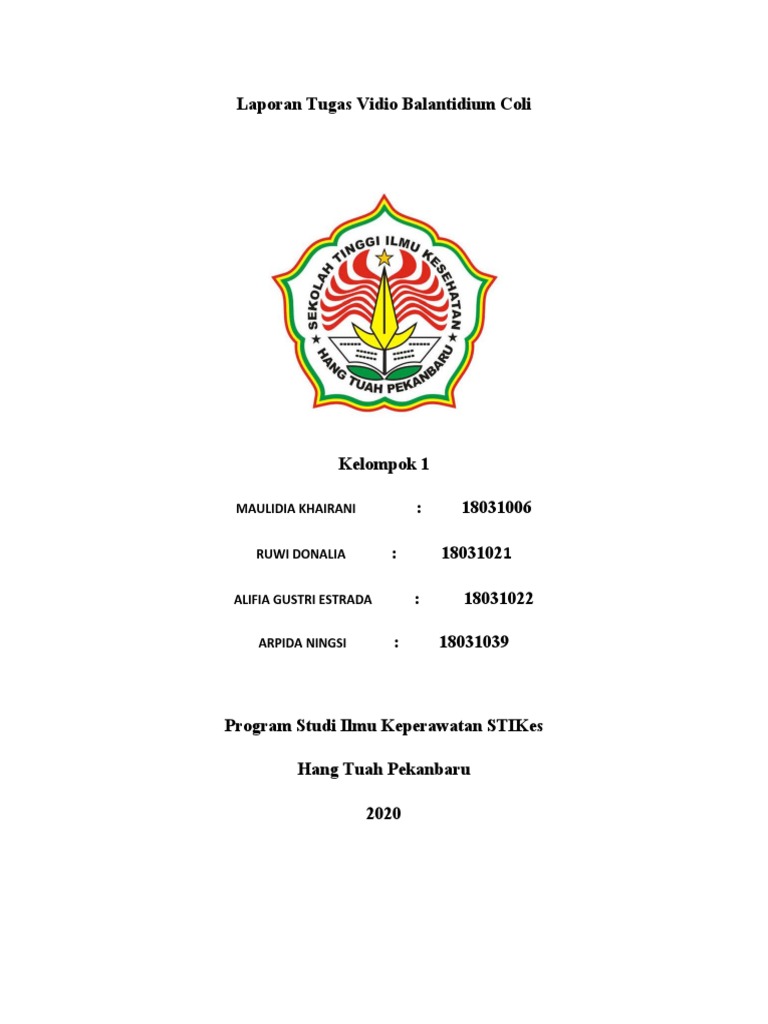 Balantidium Coli Kel 1 SP Idk 2 | PDF | Sains & Matematika