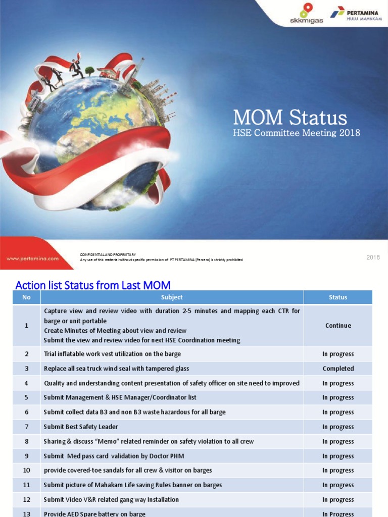 MOM Status | PDF | Business